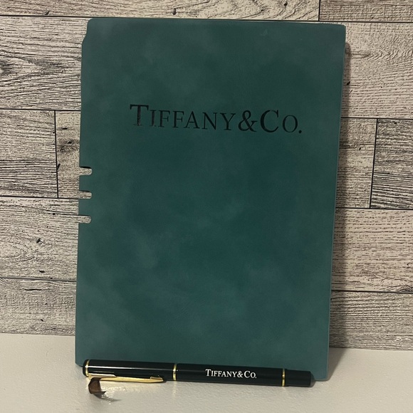 Tiffany & Co. | Office | Gwp Tiffany Co Teal Journal With Black Pen ...